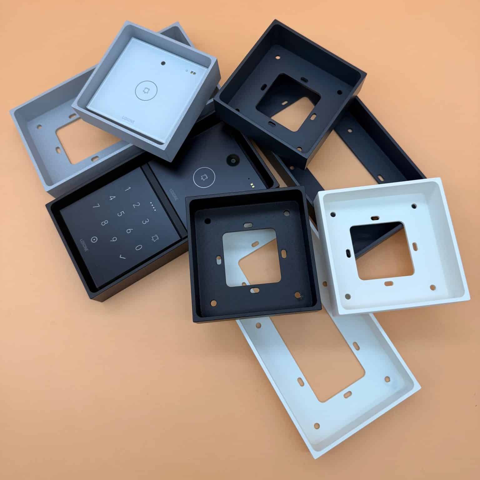 Loxone Intercom/NFC Wetterschutzgehäuse aus Aluminium - Höhe: 35mm ...