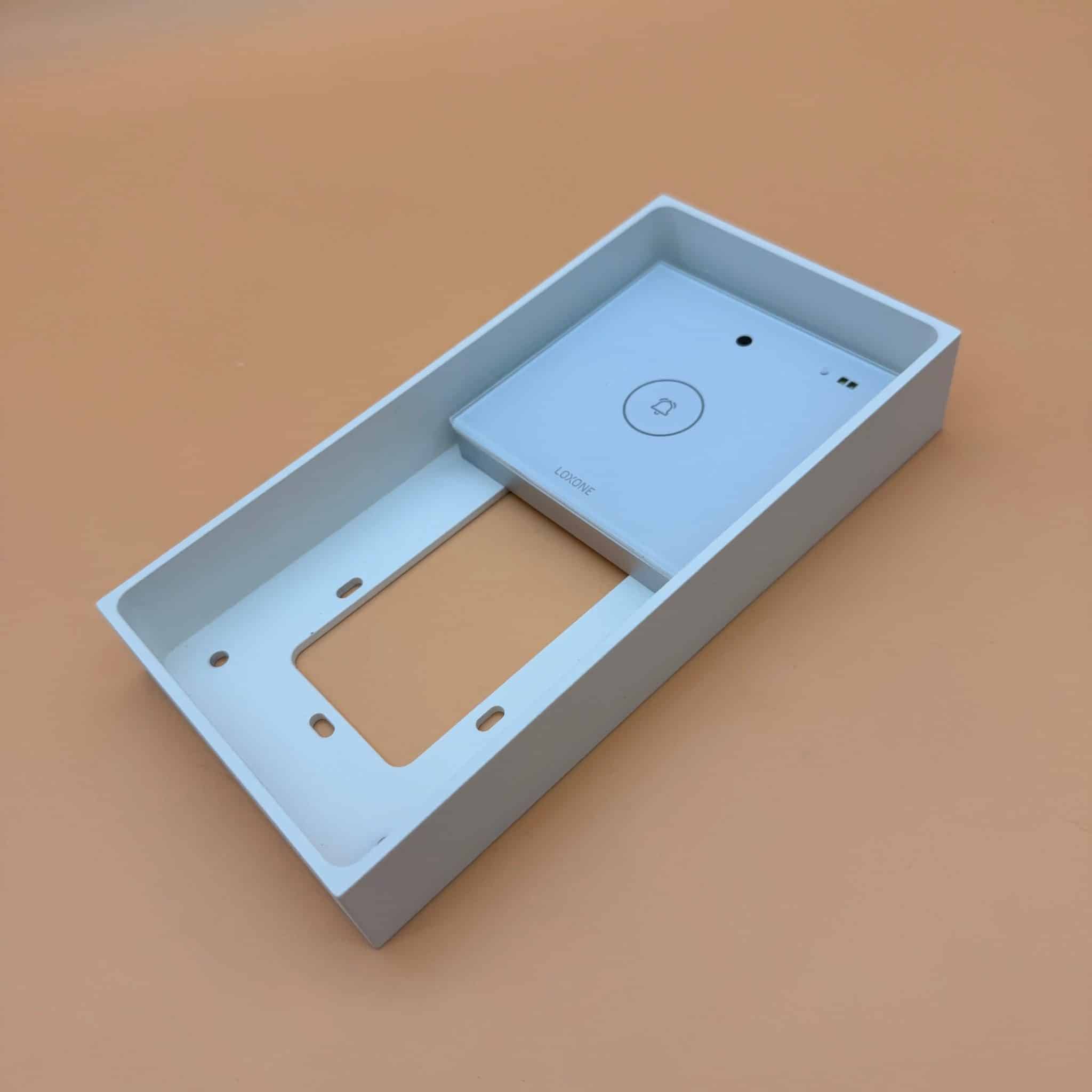 Loxone Intercom/NFC Wetterschutzgehäuse aus Aluminium - Höhe: 35mm ...